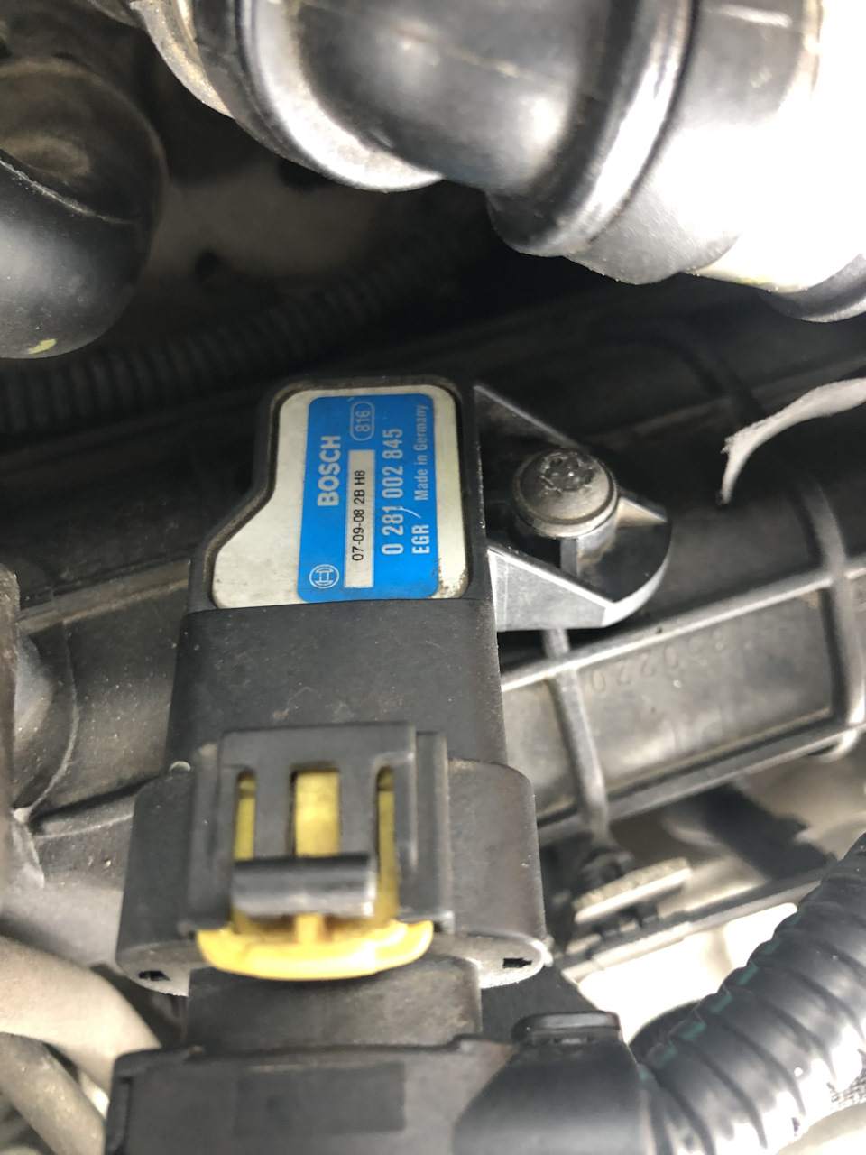 0281002845 Датчик давления и температуры BOSCH | Запчасти на DRIVE2