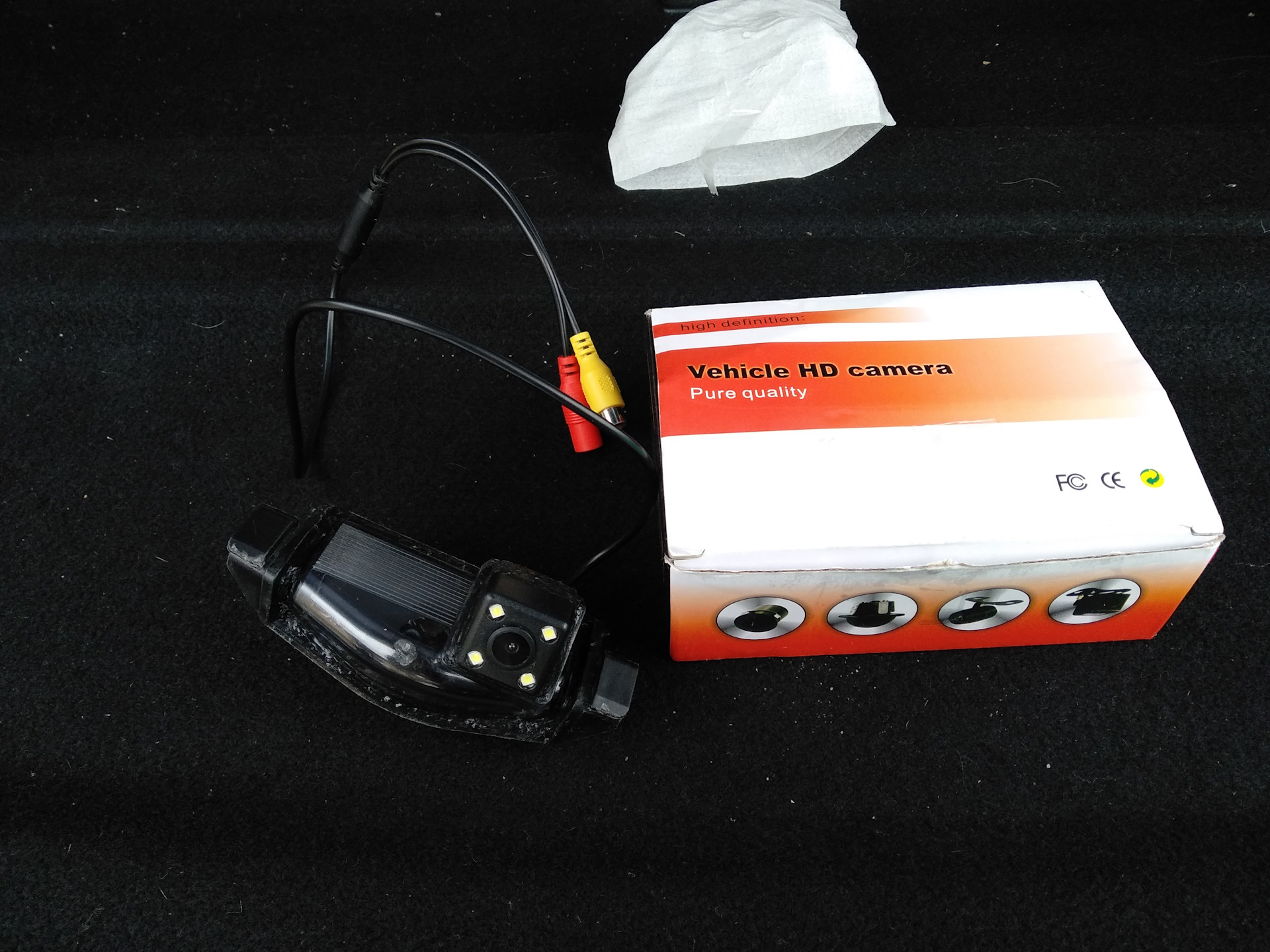 #21. Камера заднего вида с Динамической разметкой. — Mazda 3 (1G) BK, 2 ...