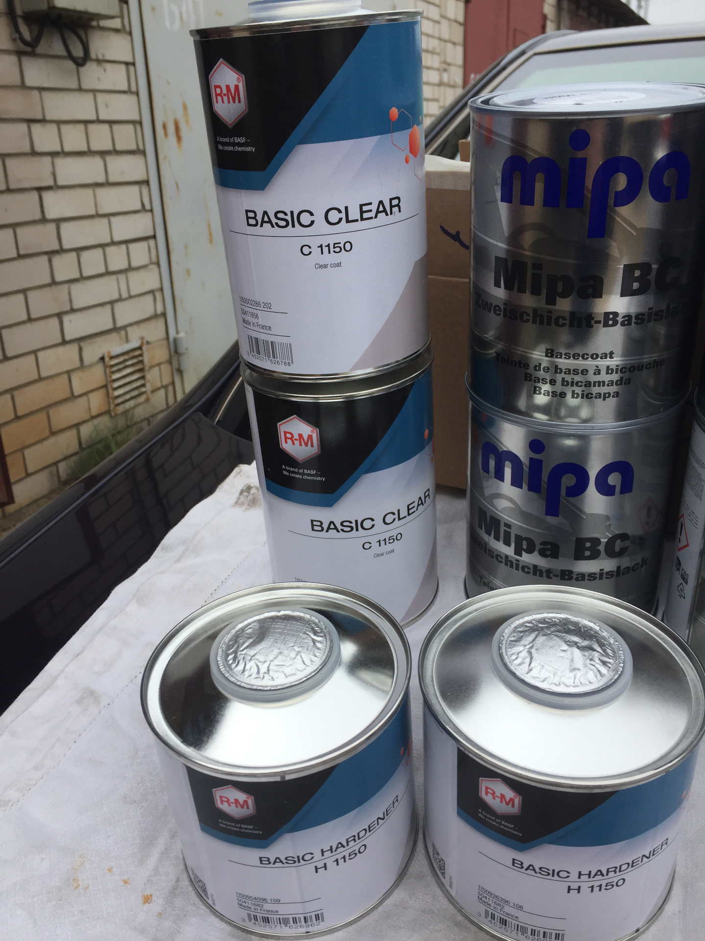 👊Выбор краски и лака. — BMW X5 (E53), 4,4 л, 2004 года | кузовной ...