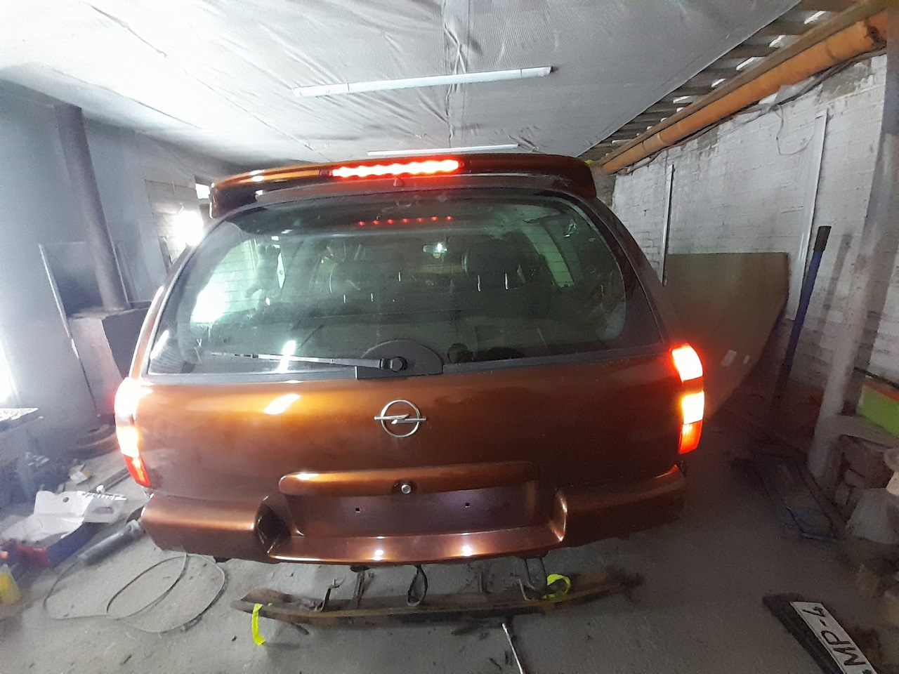 Спойлер Zender — Opel Omega B, 2,5 л, 2002 года | стайлинг | DRIVE2