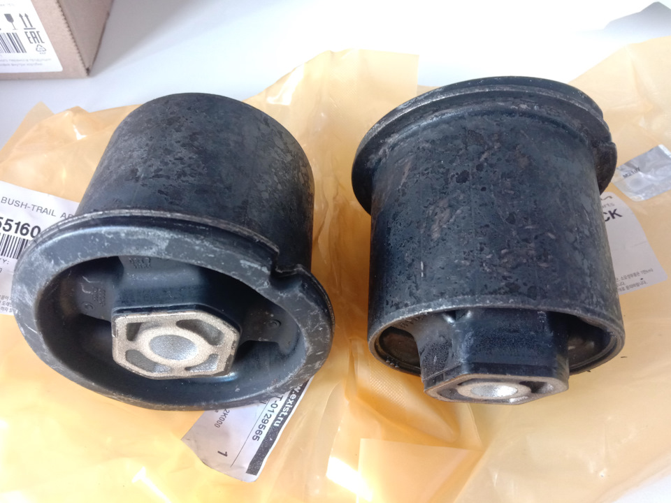 Замена Сайлентблоков балки и масла — KIA Cerato (2G), 1,6 л, 2009 года ...