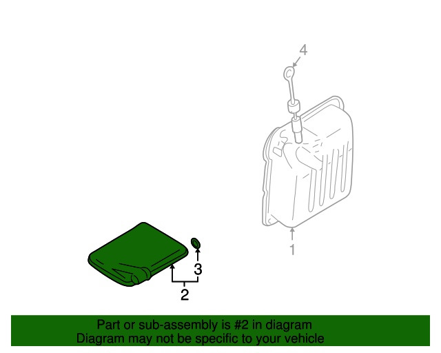 MD758691 ФИЛЬТР МАСЛЯНЫЙ АКПП MITSUBISHI Mitsubishi | Запчасти на DRIVE2