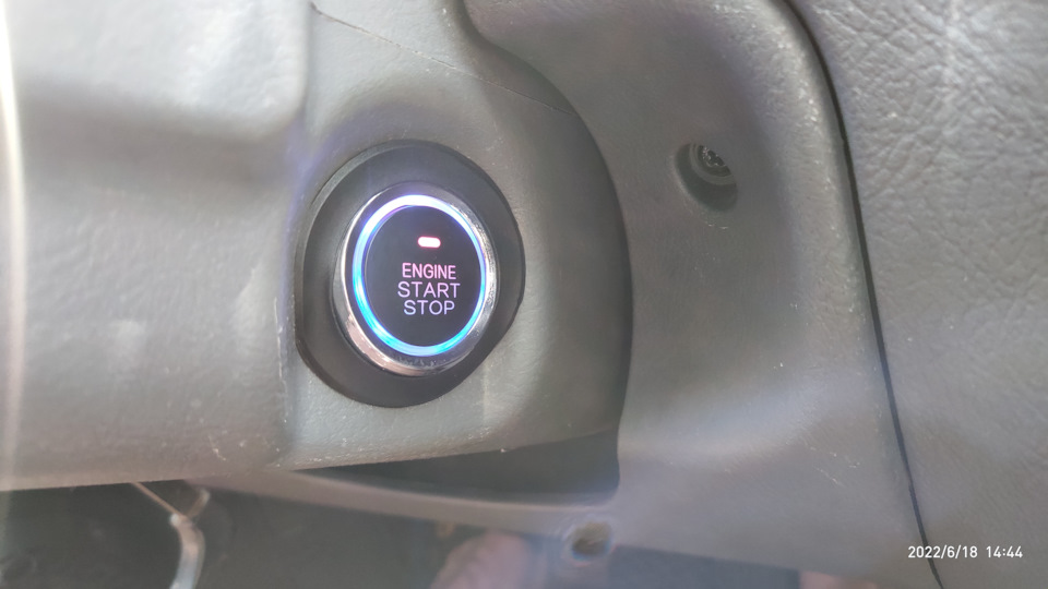 Кнопка Start-Stop в Hyundai Accent II — Hyundai Accent (2G), 1,5 л ...