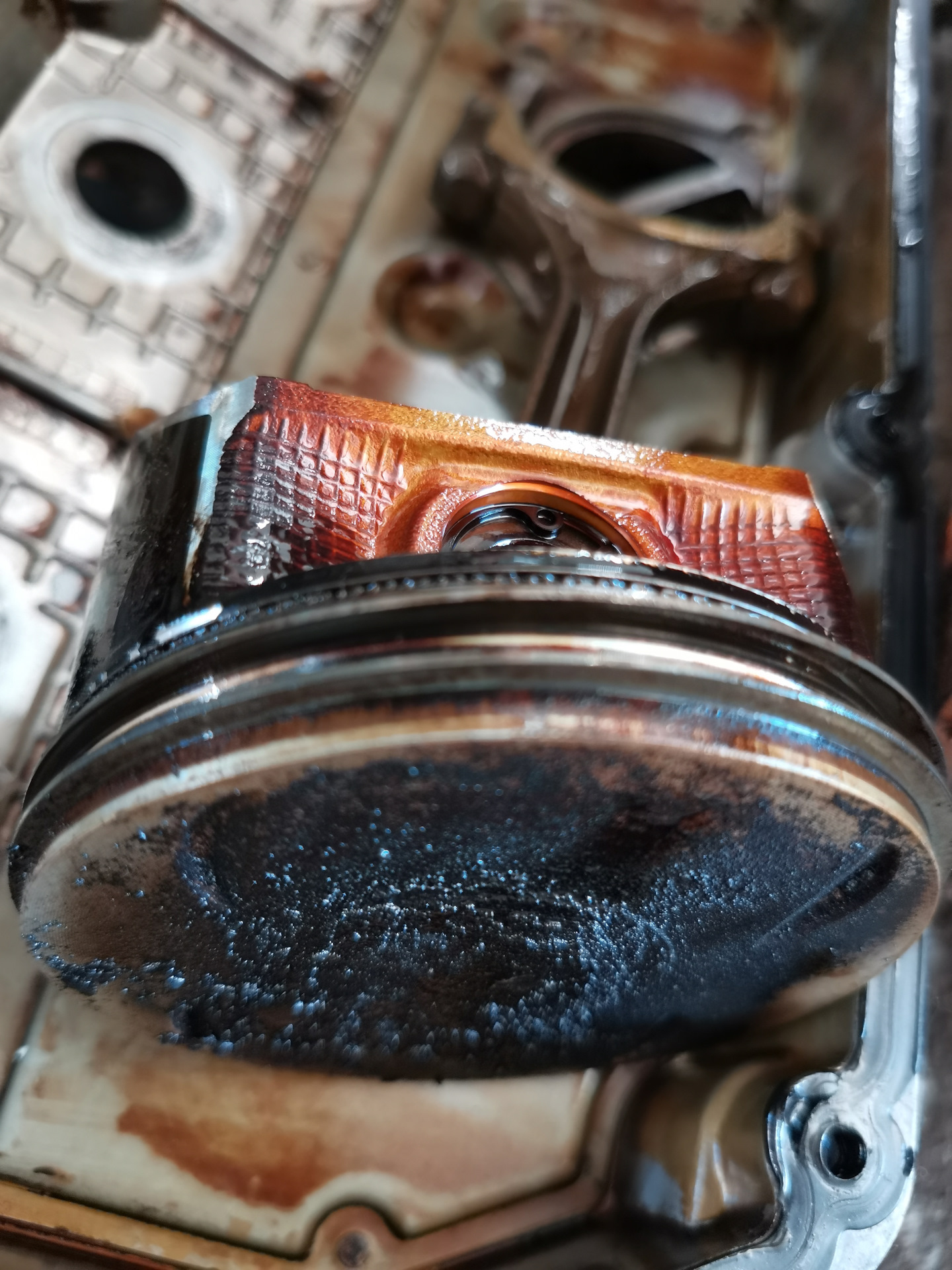 6G75 Разборка, дефектовка, выводы — Mitsubishi Pajero (4G), 3,8 л, 2013 ...