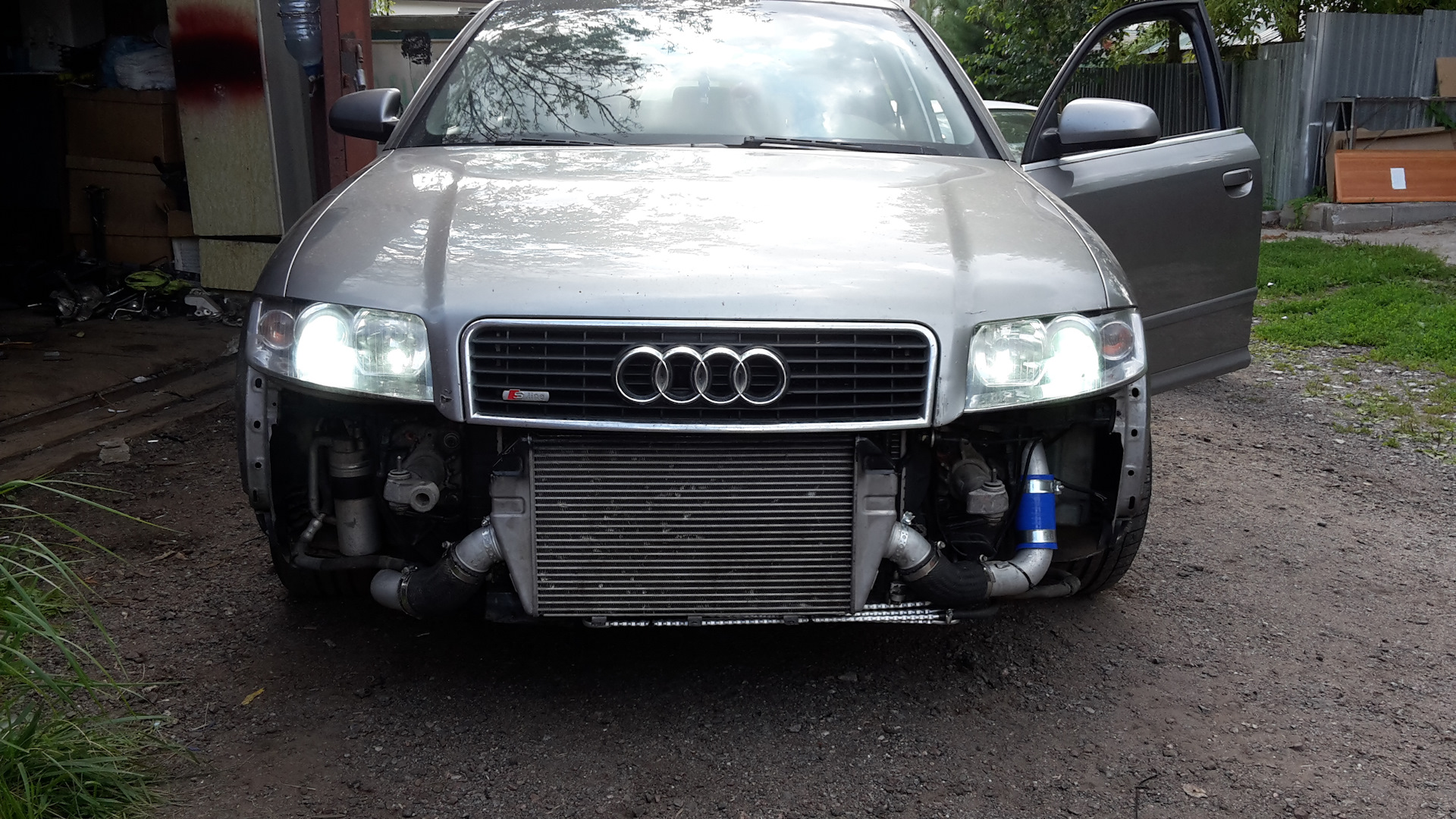 Разгон до максималки. — Audi A4 (B6), 1,8 л, 2004 года | просто так ...