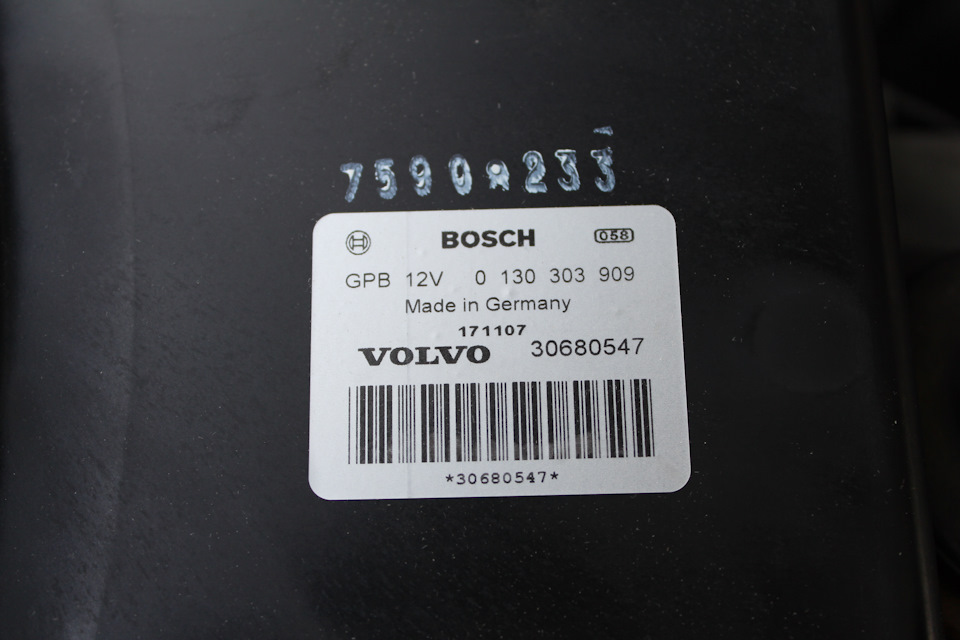 30680547 Вентилятор охлаждения Volvo | Запчасти на DRIVE2