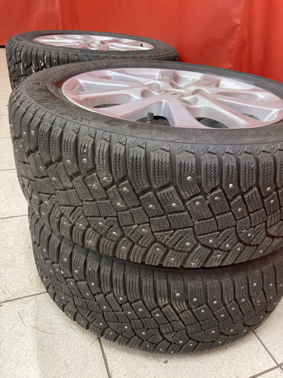 Зима — Mazda 3 (1G) BK, 1,6 л, 2008 года | шины | DRIVE2