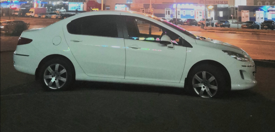 Проставки под пружины — Peugeot 408 (1G), 1,6 л, 2013 года | просто так ...