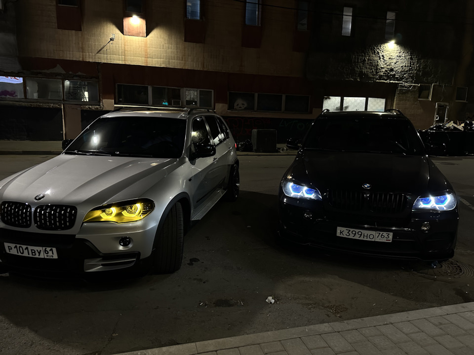 Встретились — BMW X5 (E70), 3 л, 2007 года | тюнинг | DRIVE2