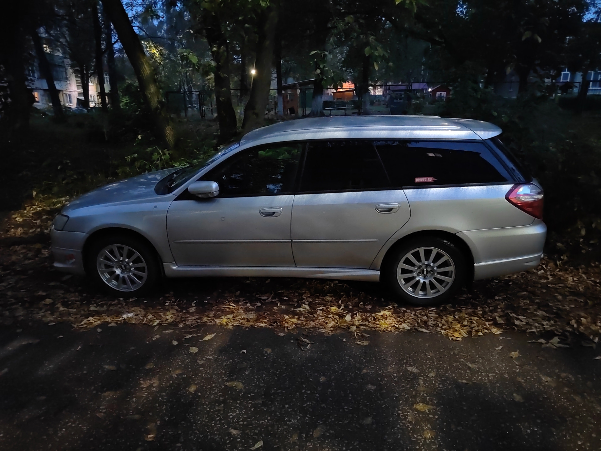 225/55 r17 на штатный ет 48 legacy bl bp — Subaru Legacy (BL/BP), 2 л ...