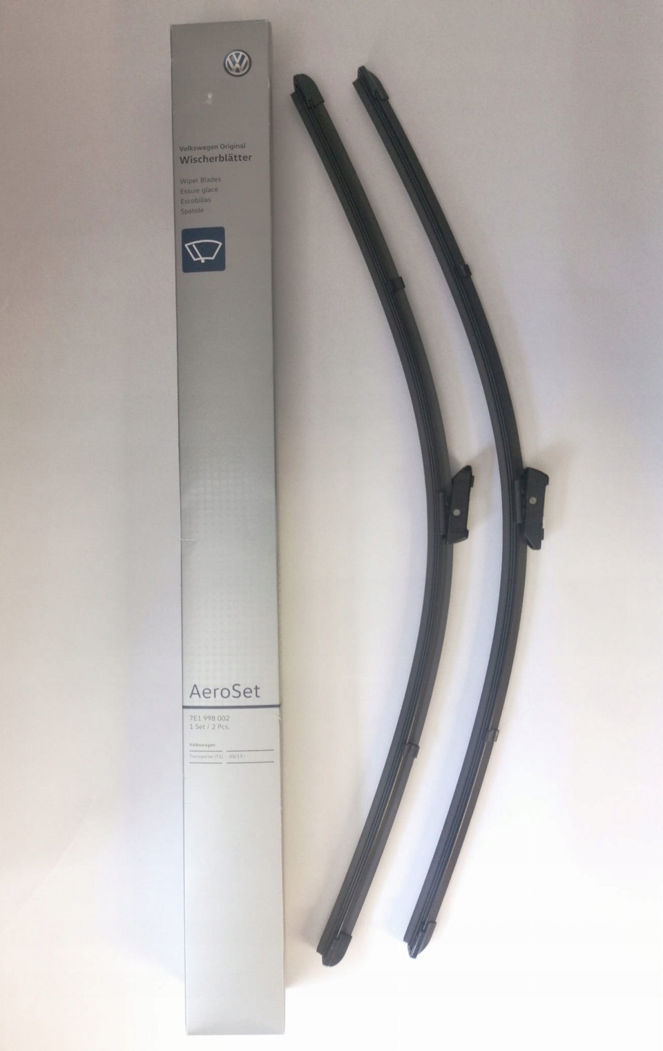 7E1998002 Комплект щеток стеклоочистителя / VW Amarok, Transporter 12 ...