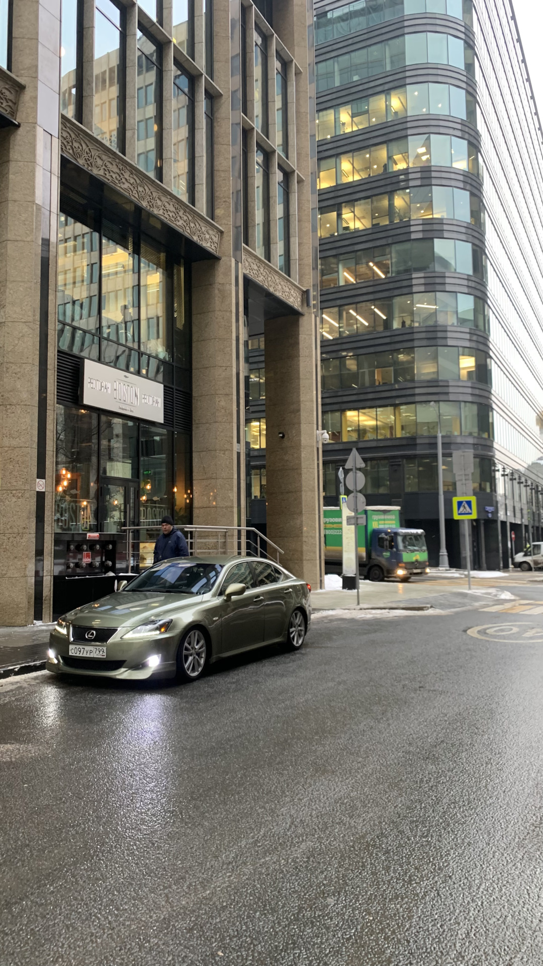 Задняя губа GFX — Lexus IS II, 2,5 л, 2006 года | другое | DRIVE2