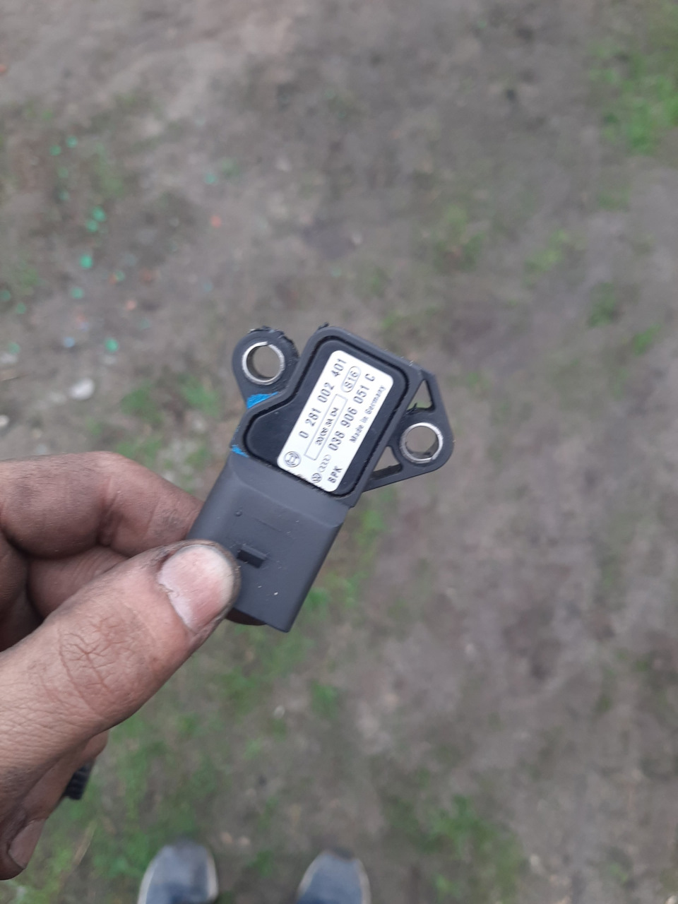 038906051C Датчик давления воздуха / AUDI, SEAT, SKODA, VW 99~ VAG ...