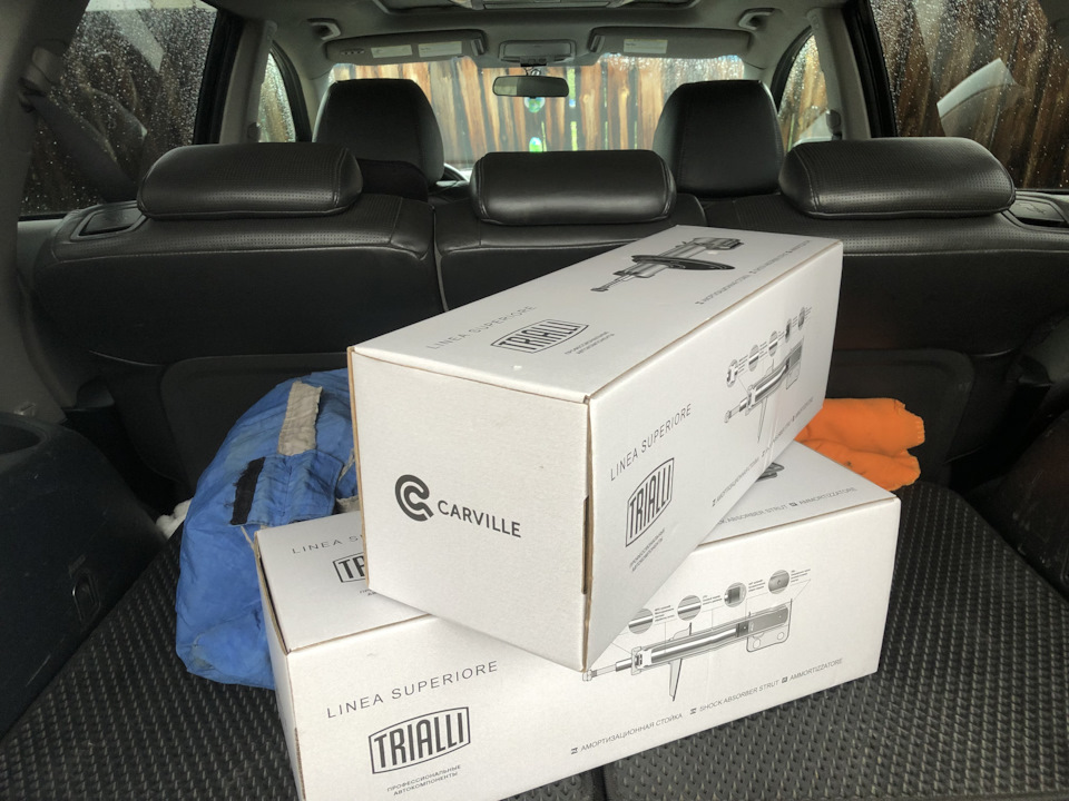 Амортизаторы Trialli на Tribeca — Subaru Tribeca B9, 3 л, 2005 года ...