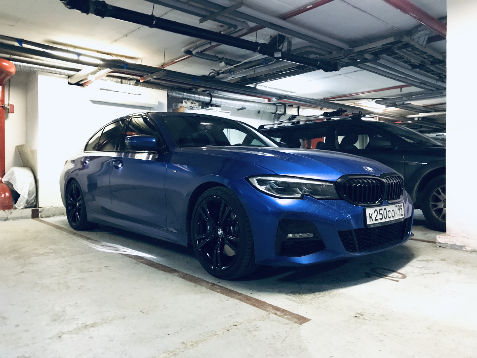 Black&Blue — BMW 3 series (G20), 2 л, 2020 года | стайлинг | DRIVE2