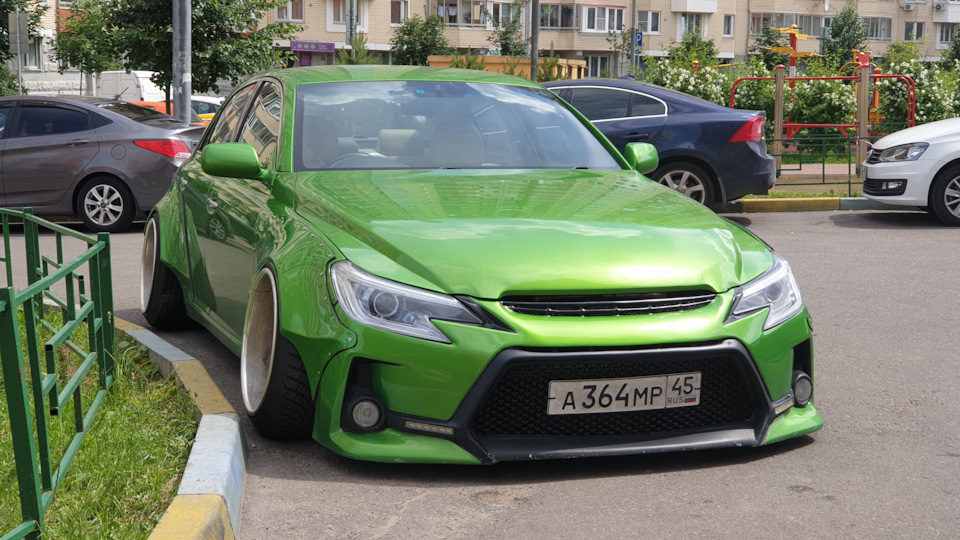 Toyota Mark X (GRX120) 2.5 бензиновый 2005 | get stance'd на DRIVE2