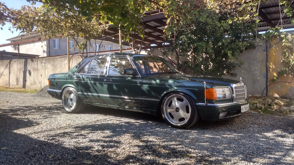 W126 немного видео — Mercedes-Benz S-Class (W126), 5 л, 1988 года ...