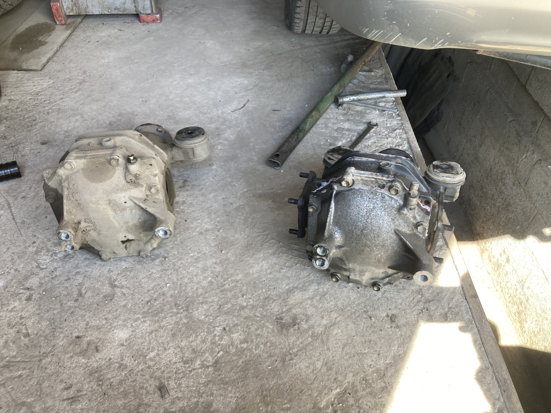 Редуктор от JZ на GX — Toyota Mark II (110), 2 л, 2001 года | своими ...