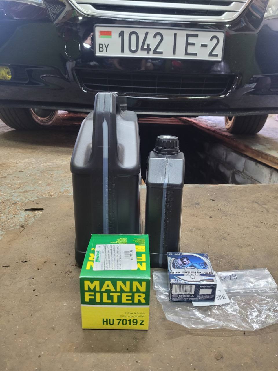 HU7019Z Фильтр масляный MANN FILTER | Запчасти на DRIVE2