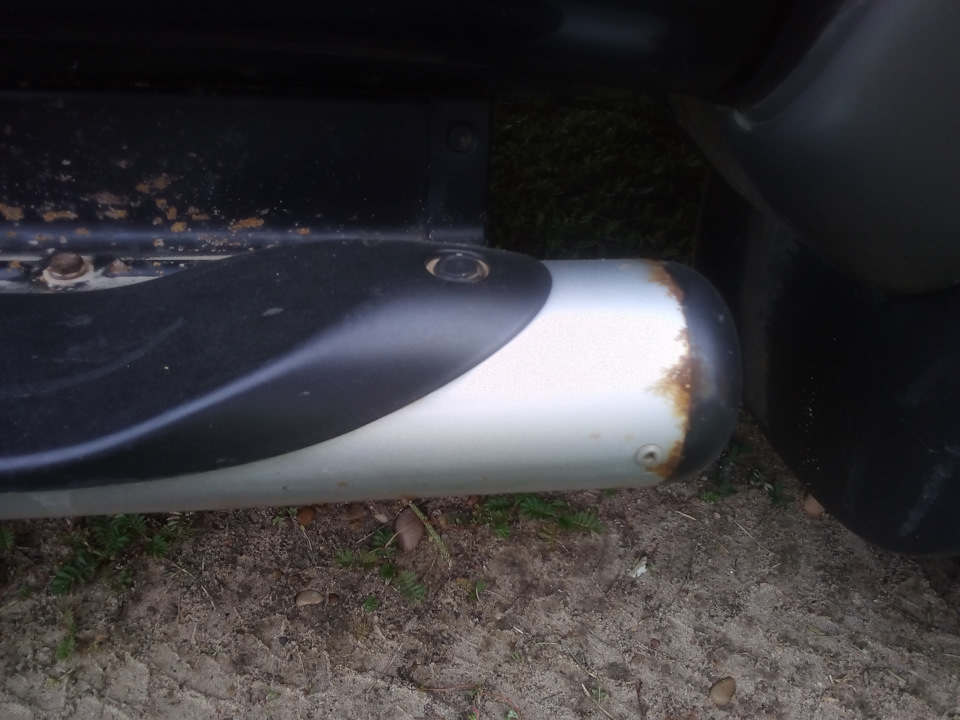 Опять ремонт подножек, а так же замена масла и фильтров. — Mitsubishi ...