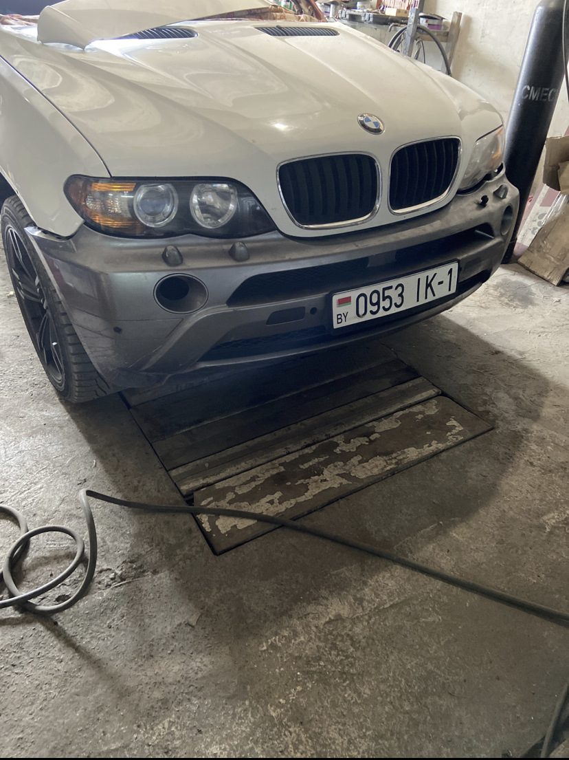 Аэродинамический пакет (опция SZE3A) — BMW X5 (E53), 3 л, 2005 года ...
