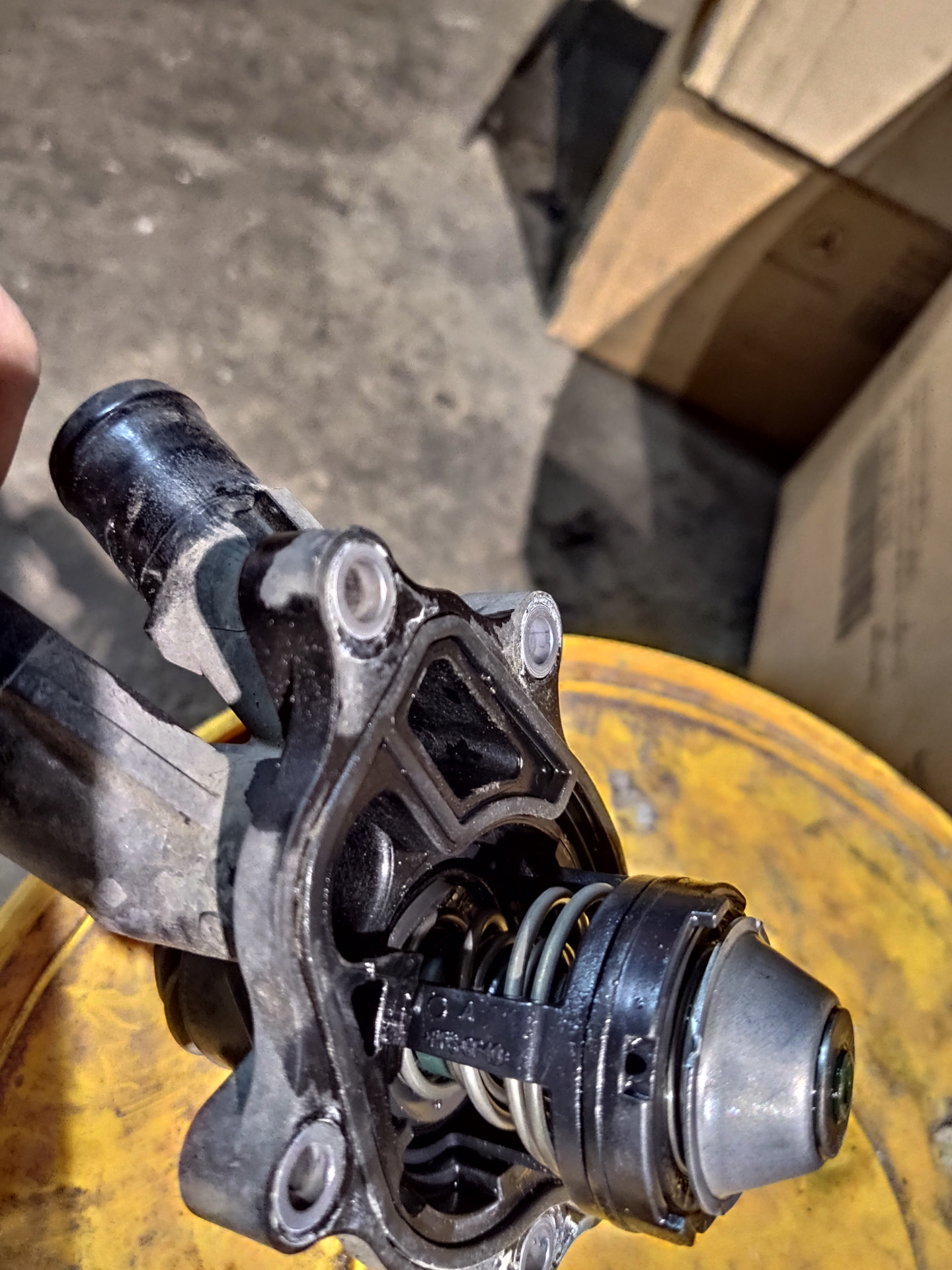 Замена цепи, термостата, КВКГ — Mercedes-Benz E-Class (W212), 1,8 л ...