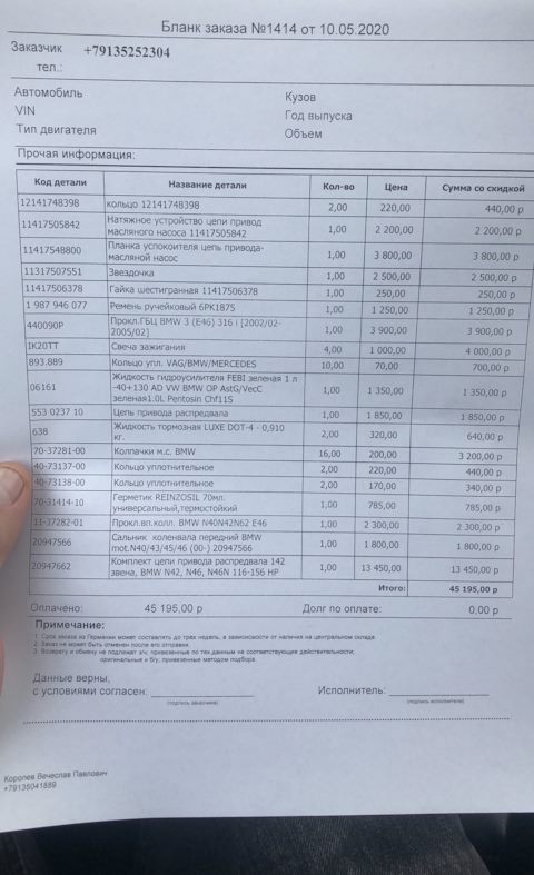 12141748398 Кольцо круглого сечения BMW | Запчасти на DRIVE2
