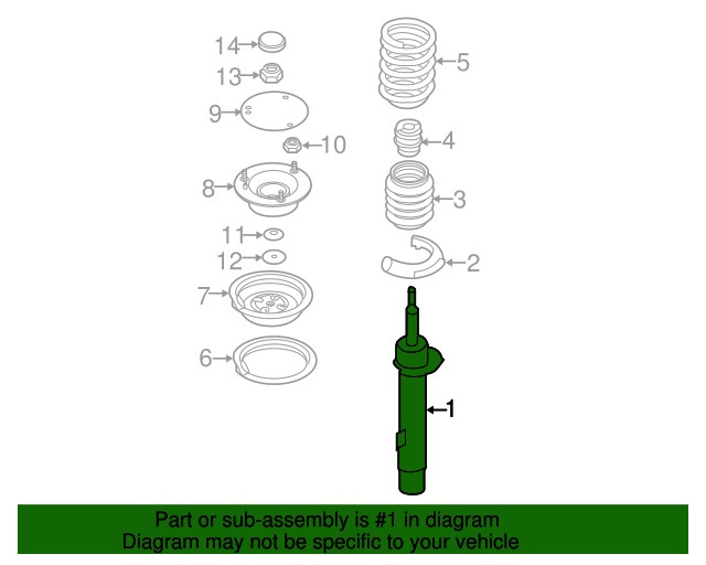 31316851334 Амортизационная стойка П Пд BMW | Запчасти на DRIVE2