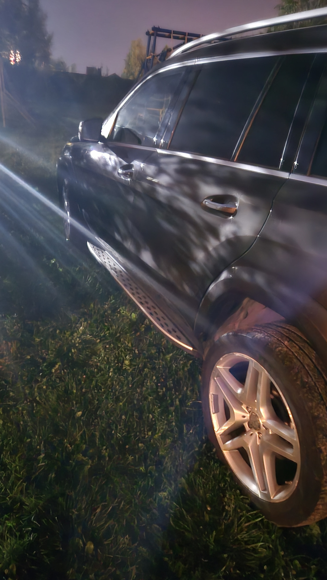 GY eagle F1 25000 км и все ? — Mercedes-Benz GL-Class (X166), 2013 года ...