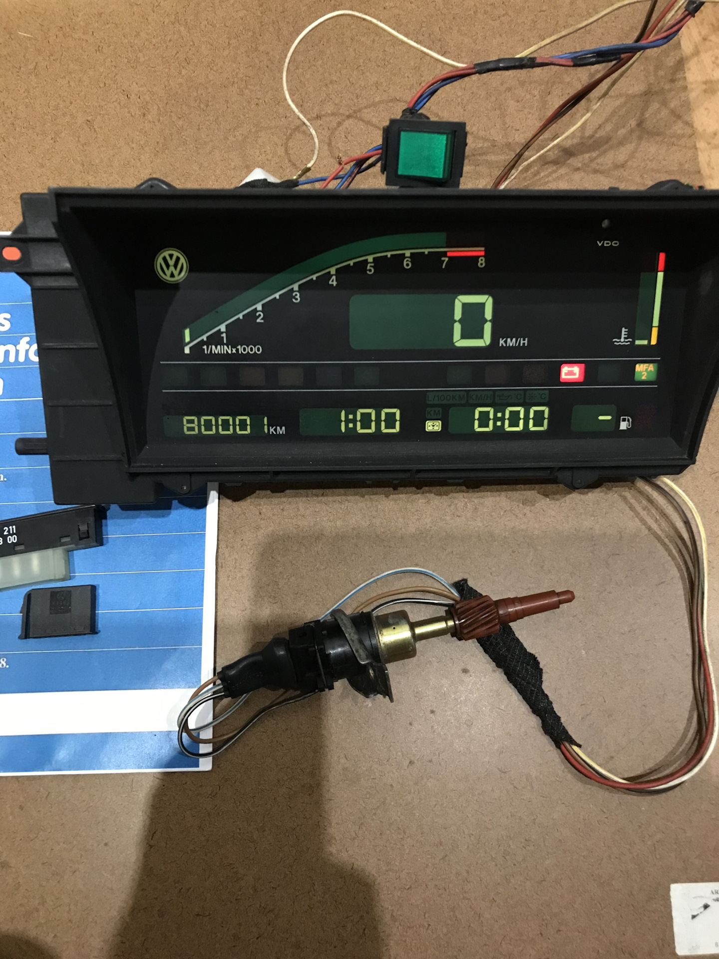 В продаже Digifiz 8K, полностью исправен! — Volkswagen Golf GTI Mk2, 2 ...