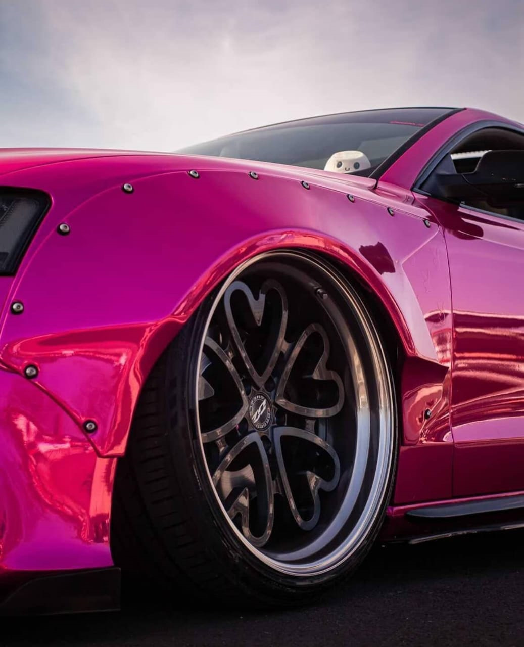 AUDI A5 Rocket Bunny on D2 Racing Air Suspension /Diamond/ & D2 Forged ...