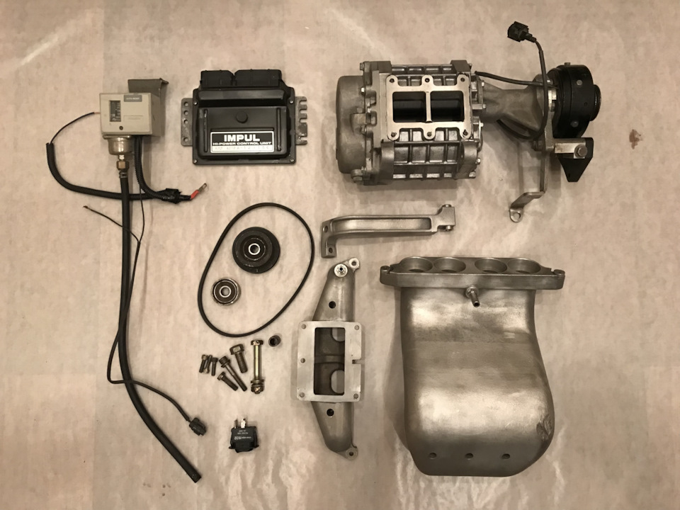 #распаковкачек 🔞 IMPUL COMPRESSOR KIT CR-01 🎁 — Nissan Micra (K12), 1,2 л, 2005 года | тюнинг ...