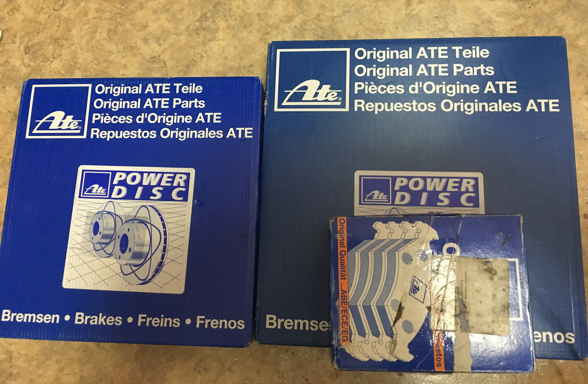 Тизер Power Disk (ATE) «Начало» — Skoda Fabia Combi Mk2, 1,4 л, 2008 ...