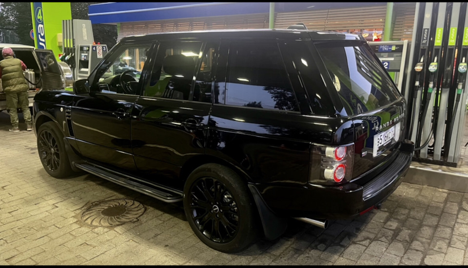 Накладки на пороги — Land Rover Range Rover (3G), 4,2 л, 2006 года ...