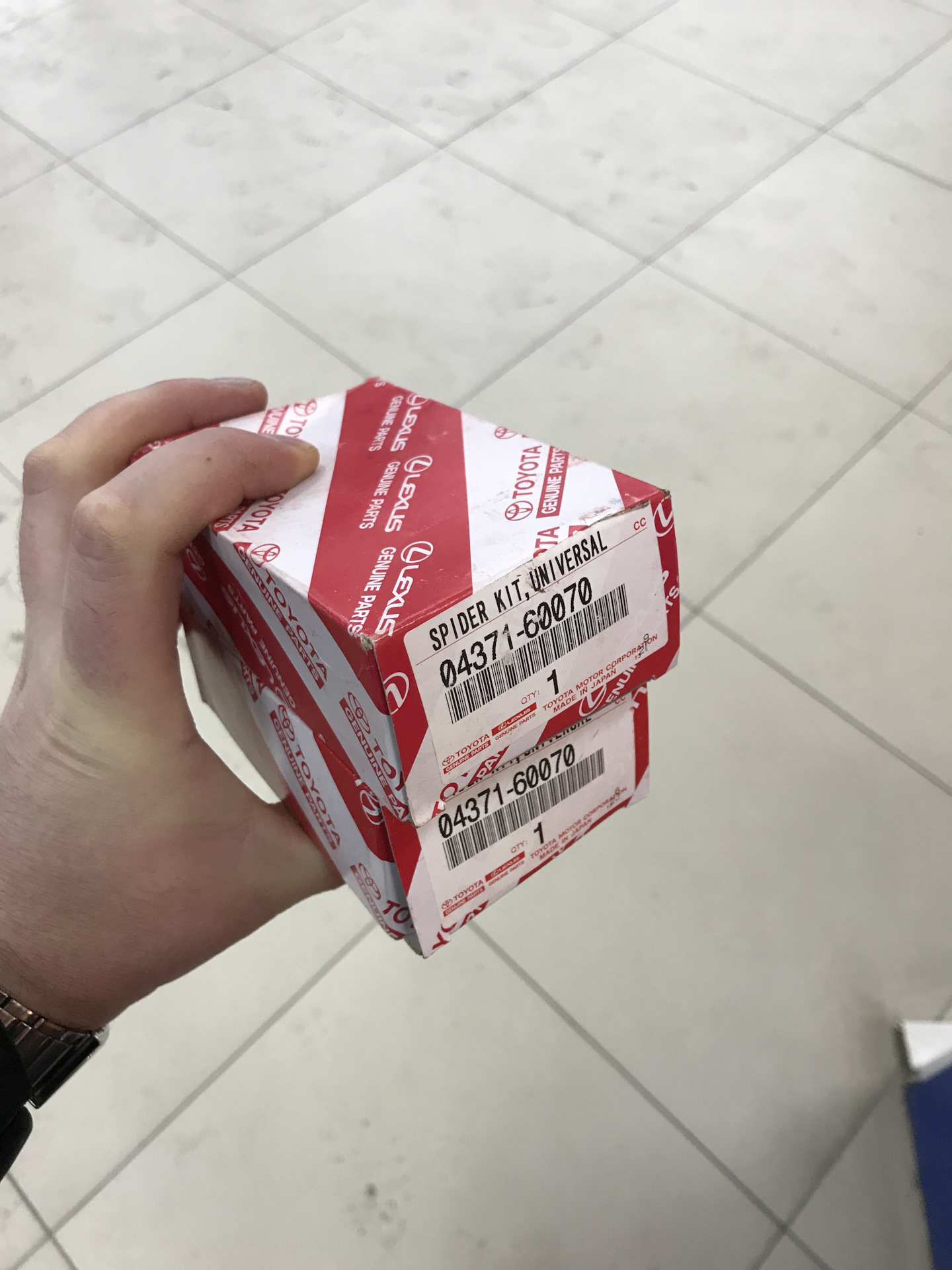 Замена крестовин — Toyota Land Cruiser Prado 90-series, 3 л, 1998 года ...