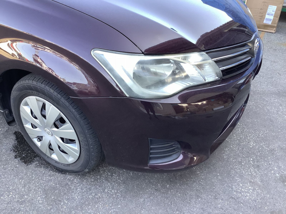 Полирнул фары и по мелочи — Toyota Corolla Axio (E160), 1,5 л, 2013 года | стайлинг | DRIVE2