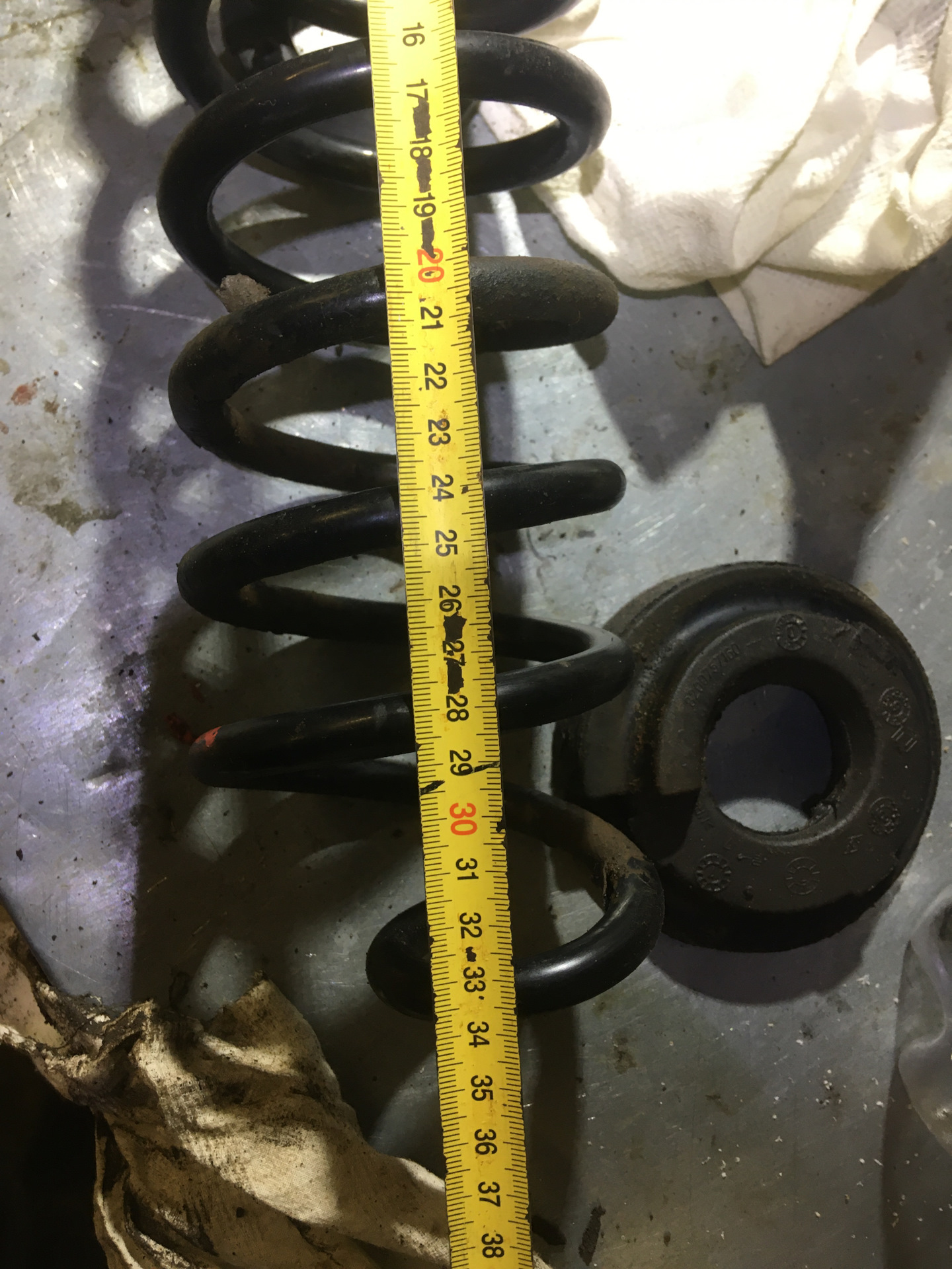 Проставки на зад 30мм + удлинители штоков — Renault Sandero 1G, 1,6 л ...