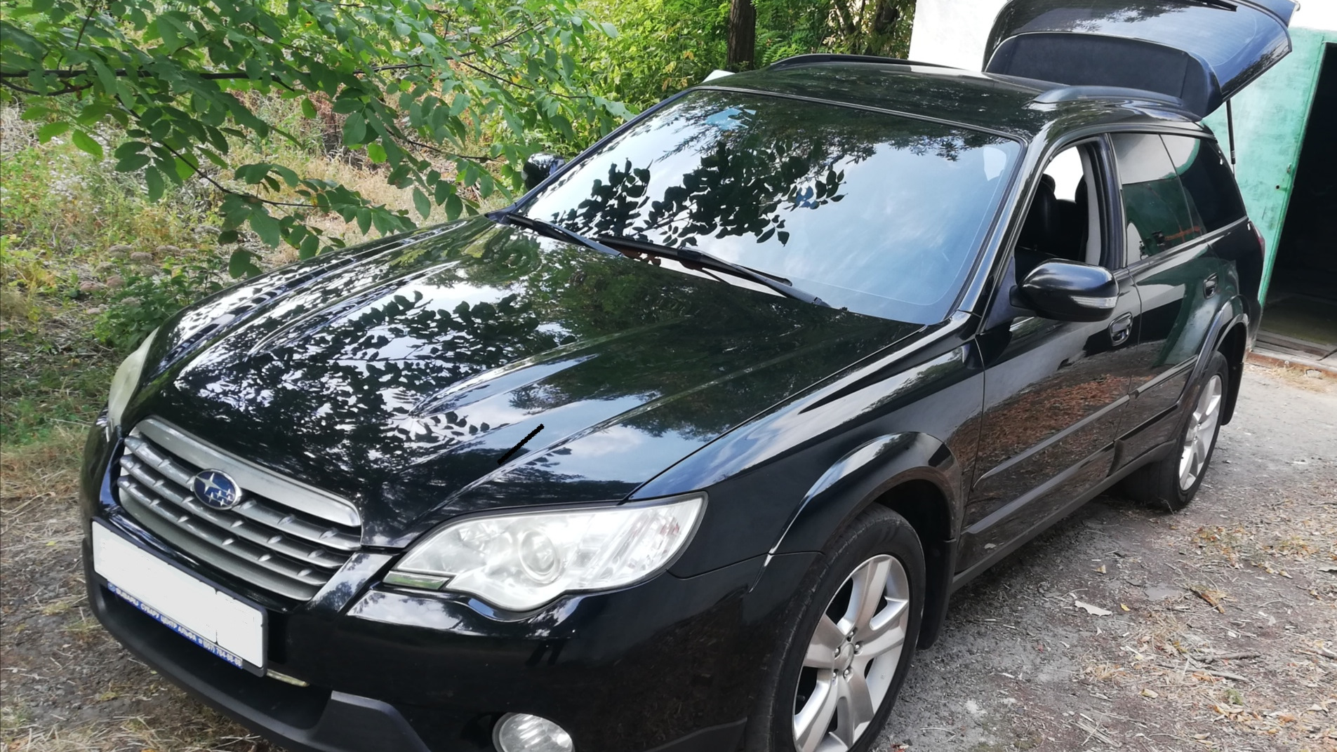 Subaru Outback (BP) 2.5 бензиновый 2007 | Out Black на DRIVE2