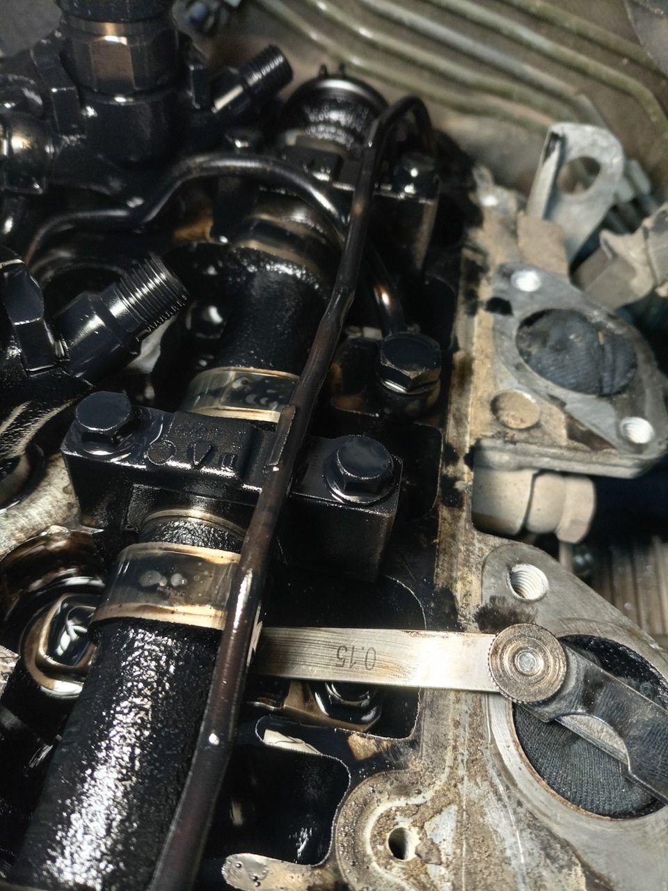 Регулировка зазоров клапанов — Mitsubishi Pajero Sport (2G), 2,5 л ...