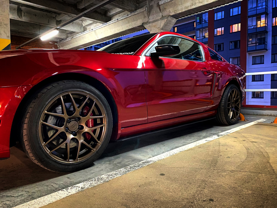 #4 Диски American Muscle Wheels R19 Mustang Bronze Matt — Ford Mustang ...