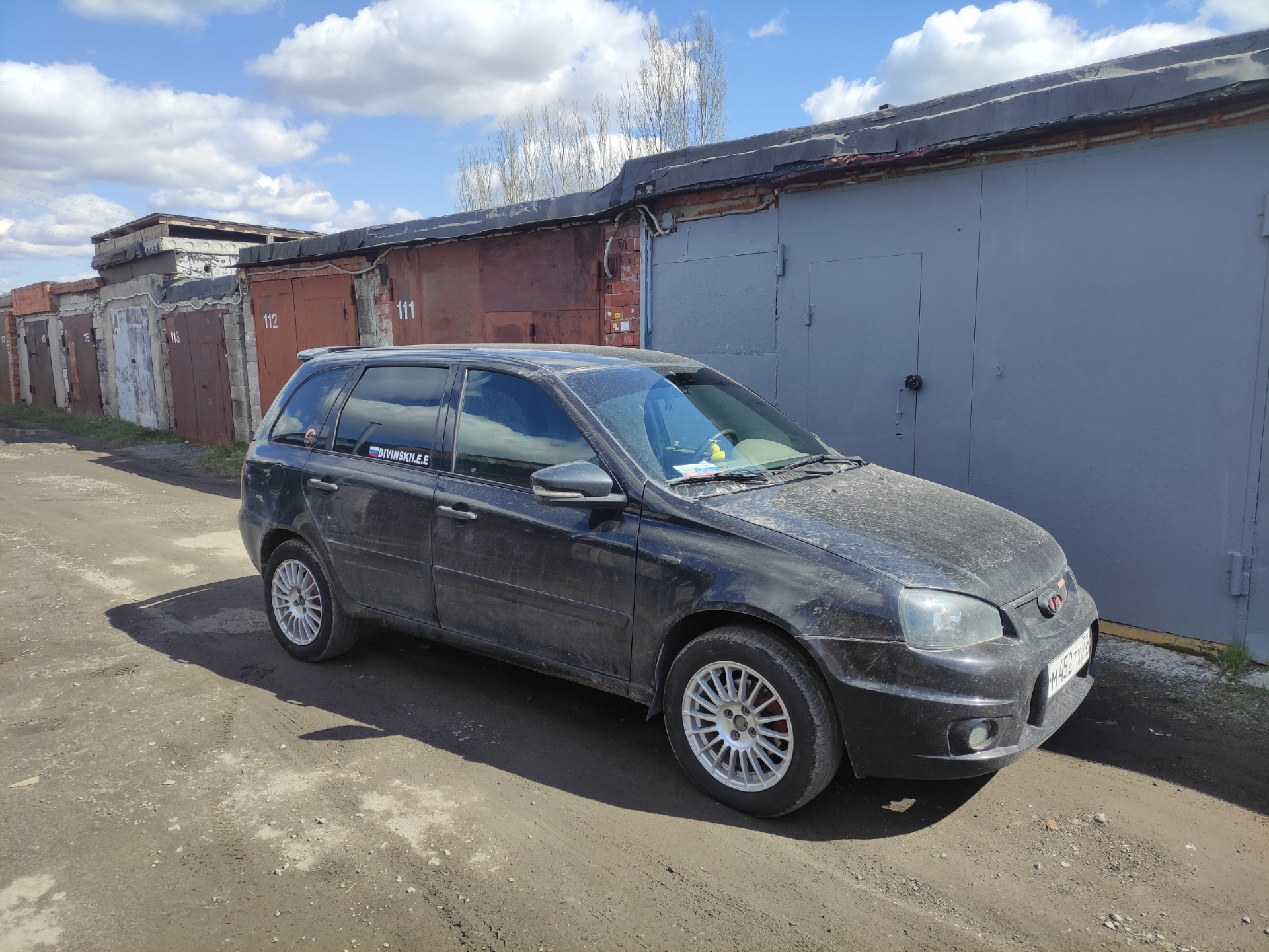 Диски калина спорт 1 — Lada Калина Универсал (1G), 1,6 л, 2010 года ...