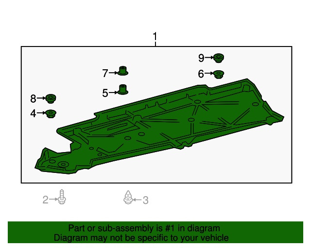 5816633030 Защита днища Camry V7 2019 TOYOTA LEXUS | Запчасти на DRIVE2