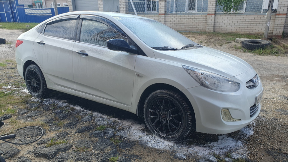 Мойка — Hyundai Solaris (1G), 1,4 л, 2012 года | мойка | DRIVE2