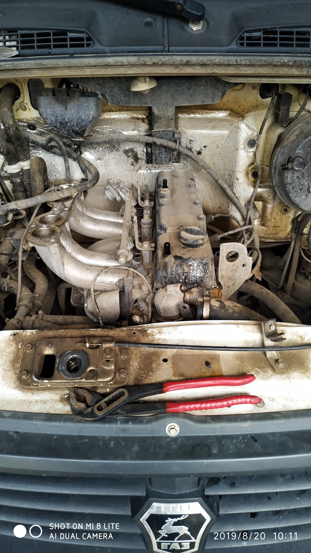 Замена прокладки гбц — ГАЗ Газель, 2,7 л, 2017 года | своими руками ...