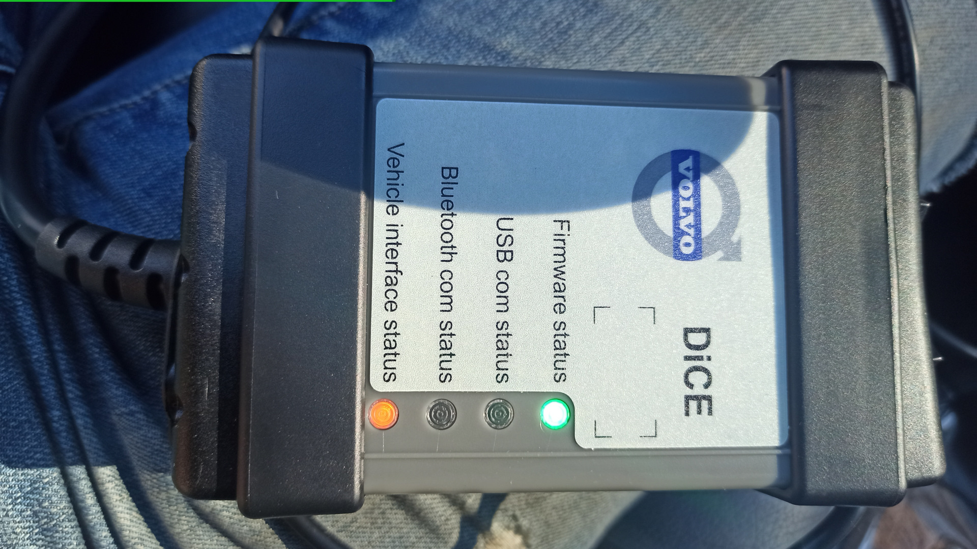 Установка Vida Dice и ремонт крышки OBD — Volvo XC90 (1G), 2,5 л, 2011 ...