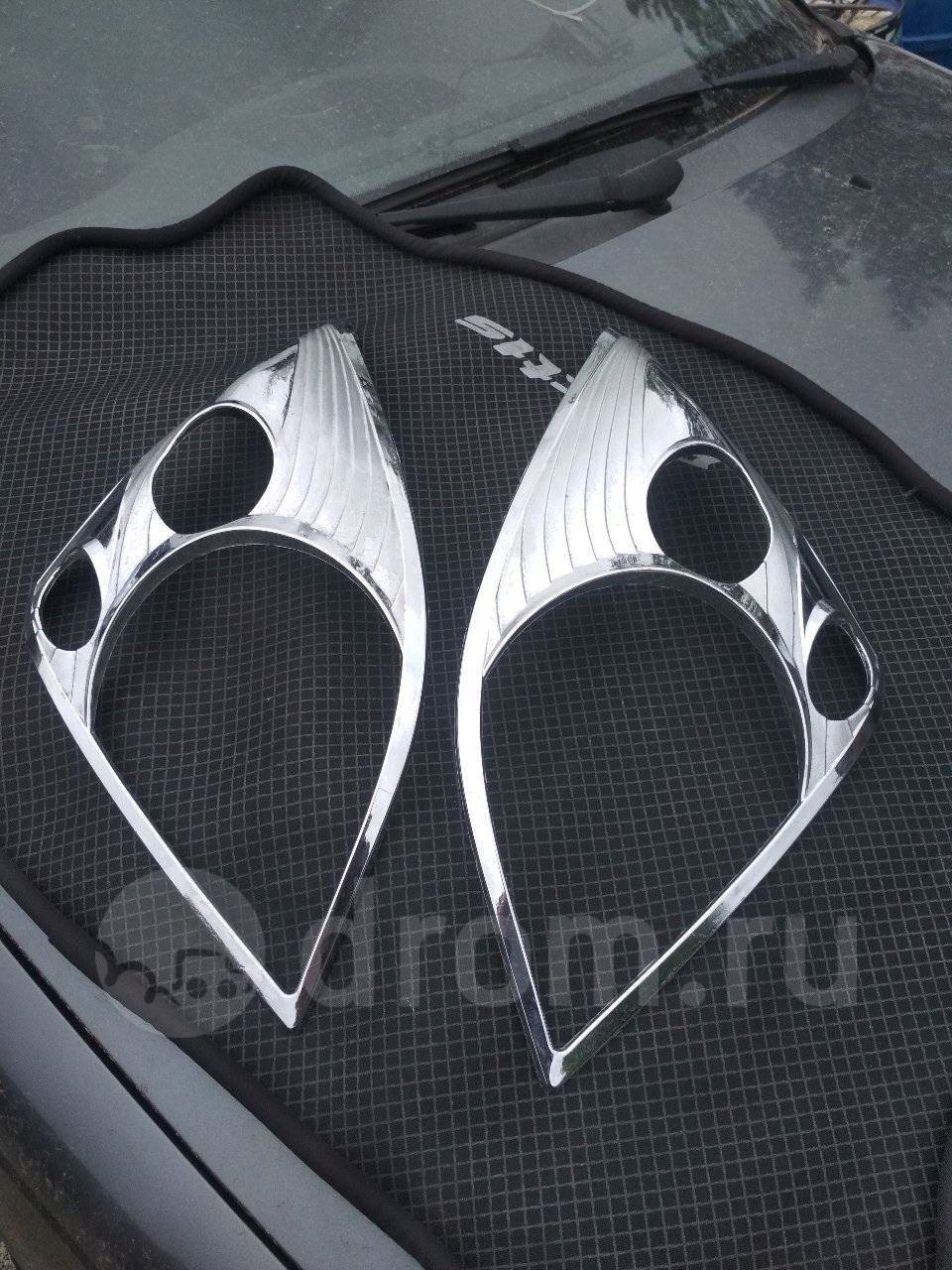 Хром накладки — Toyota Land Cruiser Prado 120-series, 4 л, 2006 года ...