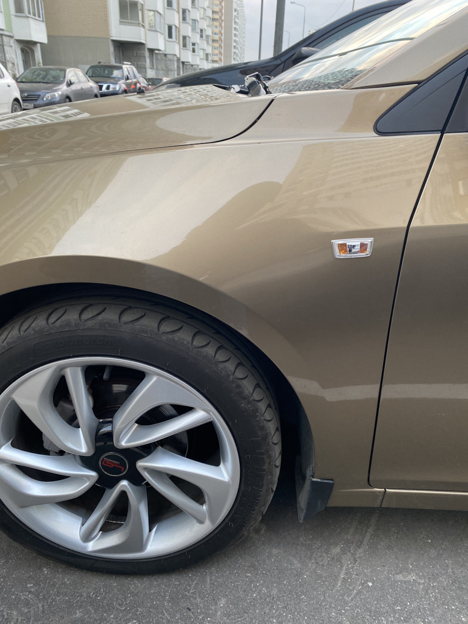 Замена поворотников на хром — Chevrolet Cruze (1G), 1,6 л, 2013 года ...