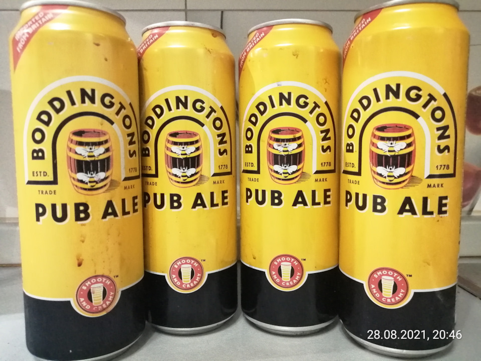 Пиво Boddingtons Pub Ale — Сообщество «Food & Wine» на DRIVE2