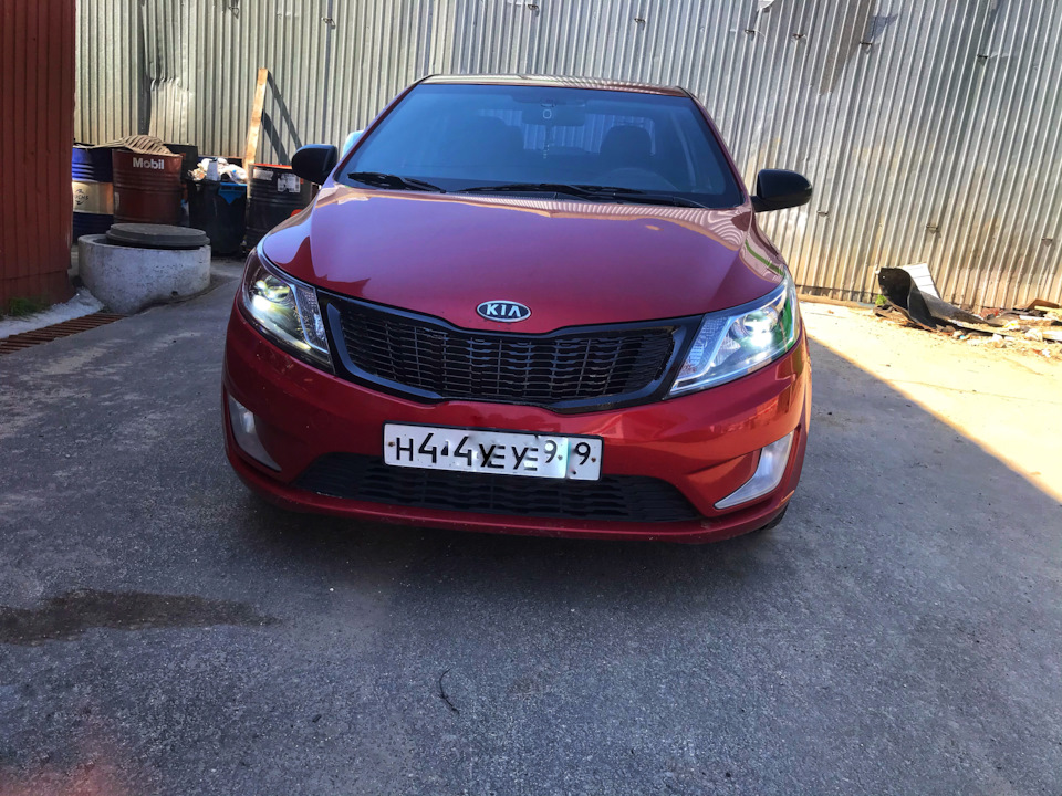 BiLed — KIA Rio (3G), 1,6 л, 2012 года | аксессуары | DRIVE2