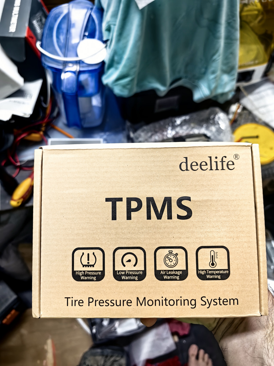 Внешние датчики TPMS: Deelife BL8M5 — Citroen C-Crosser, 2,4 л, 2012 ...